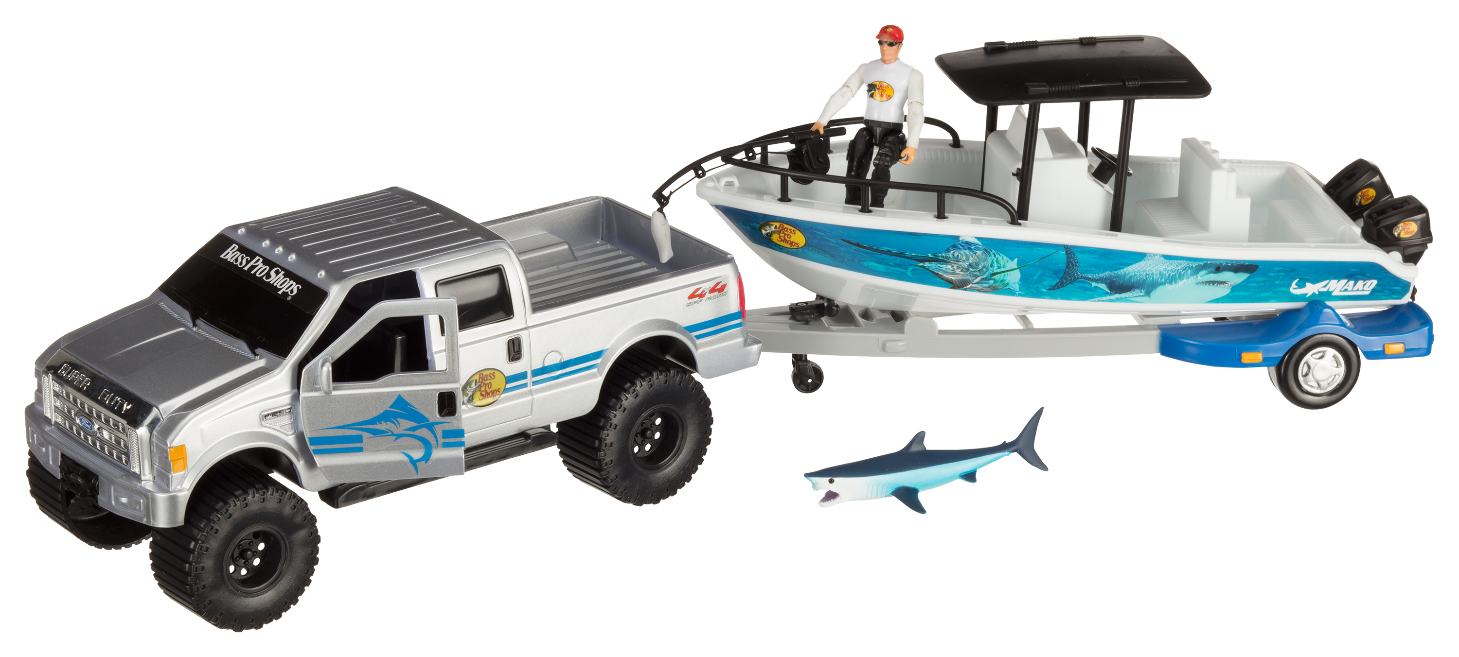 Bass Pro Shops Deep Sea Shark Fishing Play Set for Kids